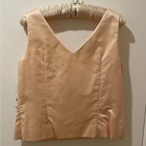 Carlisle | Other | Raspberry Pink Suit With Leather Trim | Poshmark